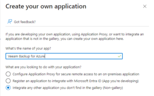 Manually Configure Azure App for Veeam Backup & Replication – Lucas TechBlog
